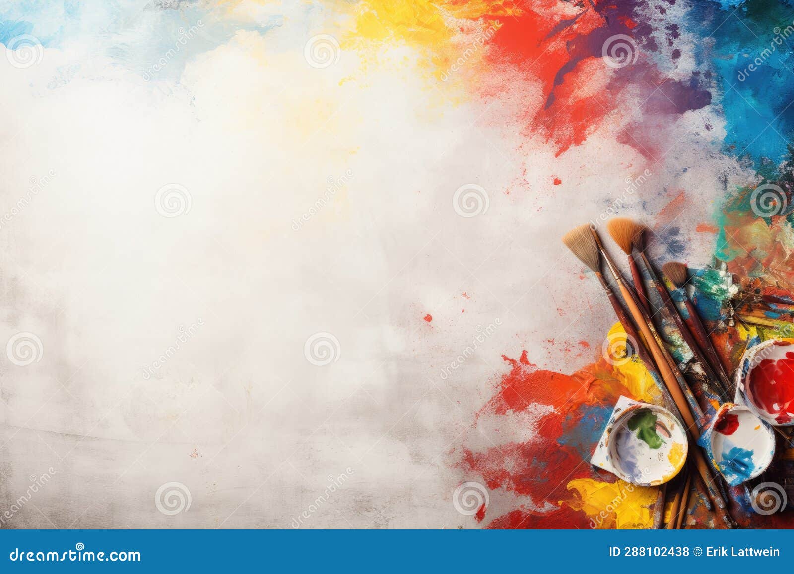 Arts Themed Background Large Copy Space - Stock Picture Backdrop Stock ...