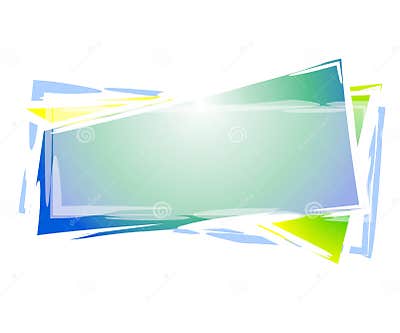 Artsy Rectangle Web Logo stock illustration. Illustration of ...