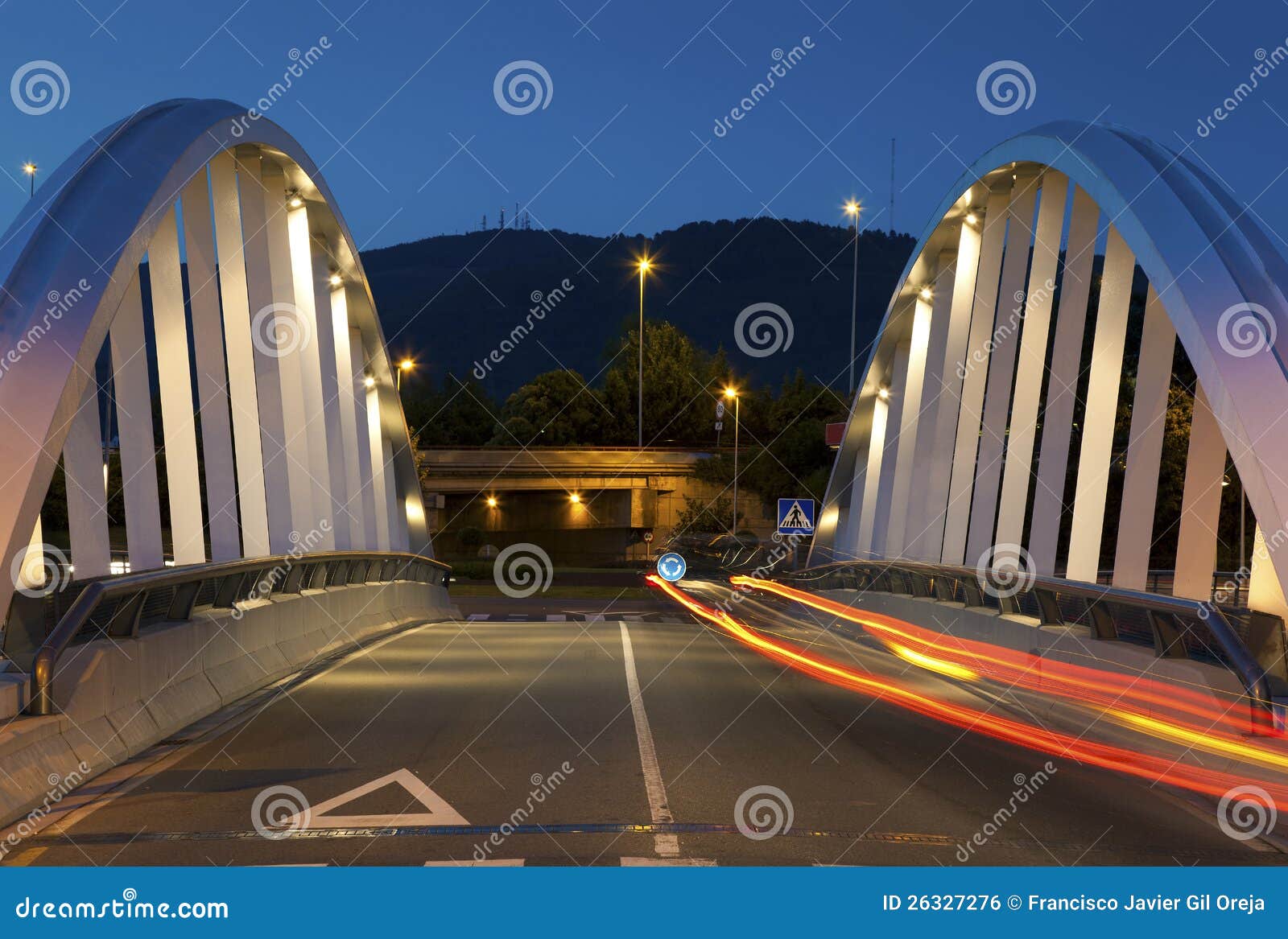 Artunduaga bridge, Basauri stock photo. Image of europe - 26327276