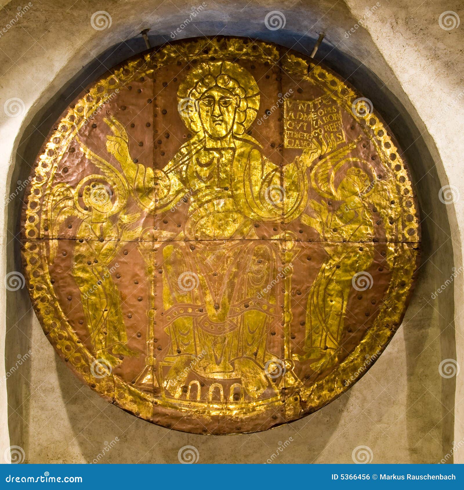 Ancient Crypt With Beautiful Architecture Stock Image | CartoonDealer ...