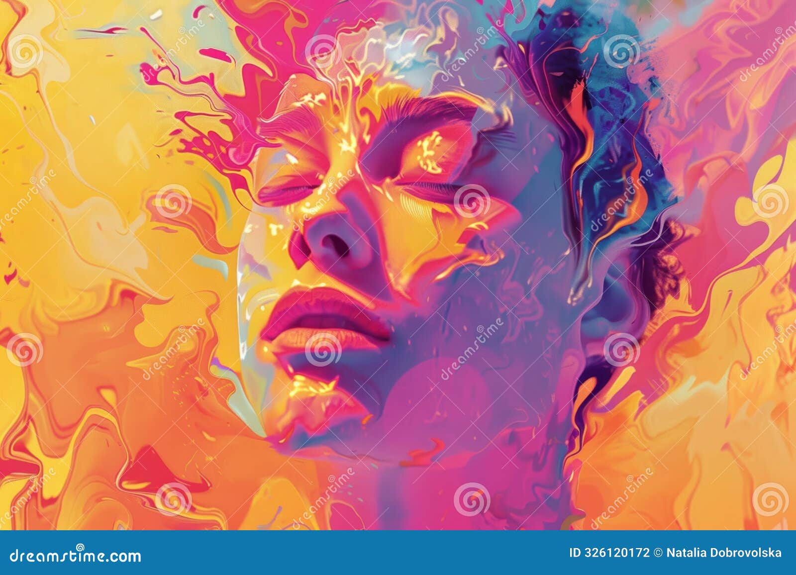 Artwork Created by AI Neural Network Technology, Innovative Digital Art ...