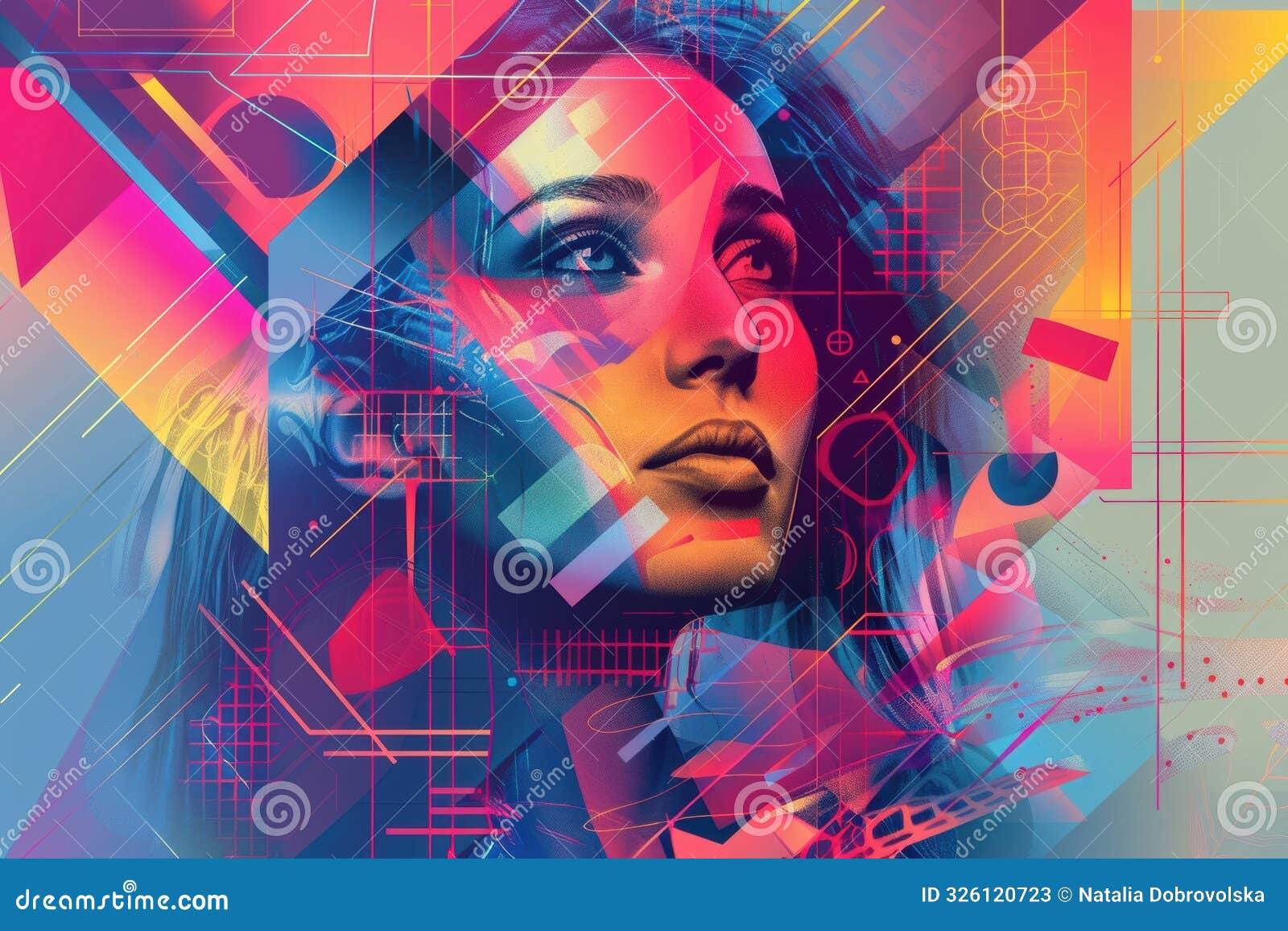 Artwork Created by AI Neural Network Technology, Innovative Digital Art ...