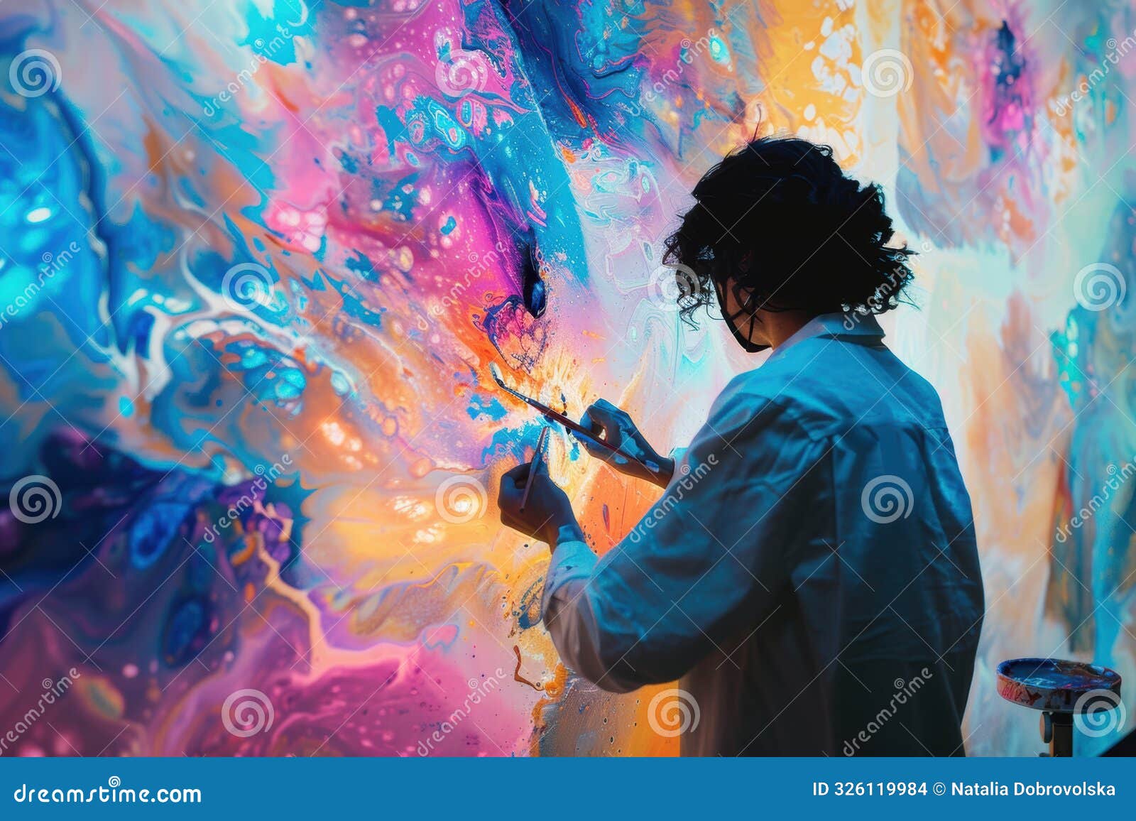 Artwork Created by AI Neural Network Technology, Innovative Digital Art ...