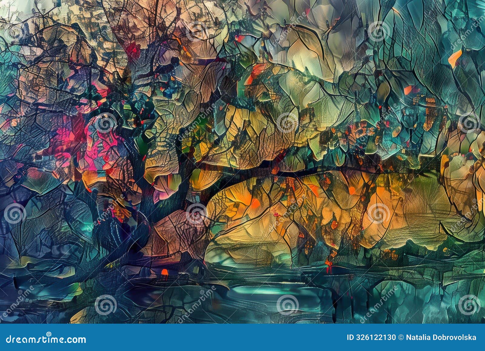 Artwork Created by AI Neural Network Technology, Innovative Digital Art ...