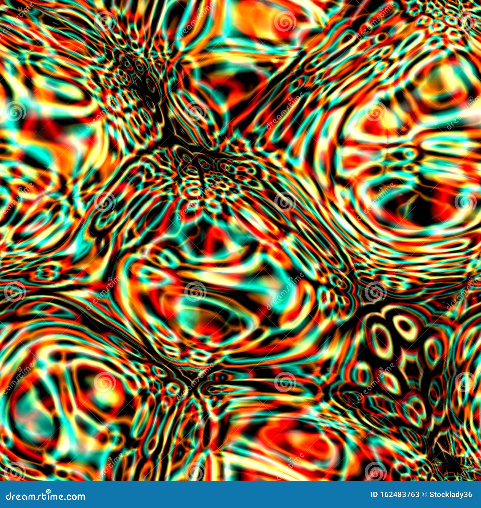 Artwork Of Light Diffraction In Glass Stock Photo | CartoonDealer.com ...