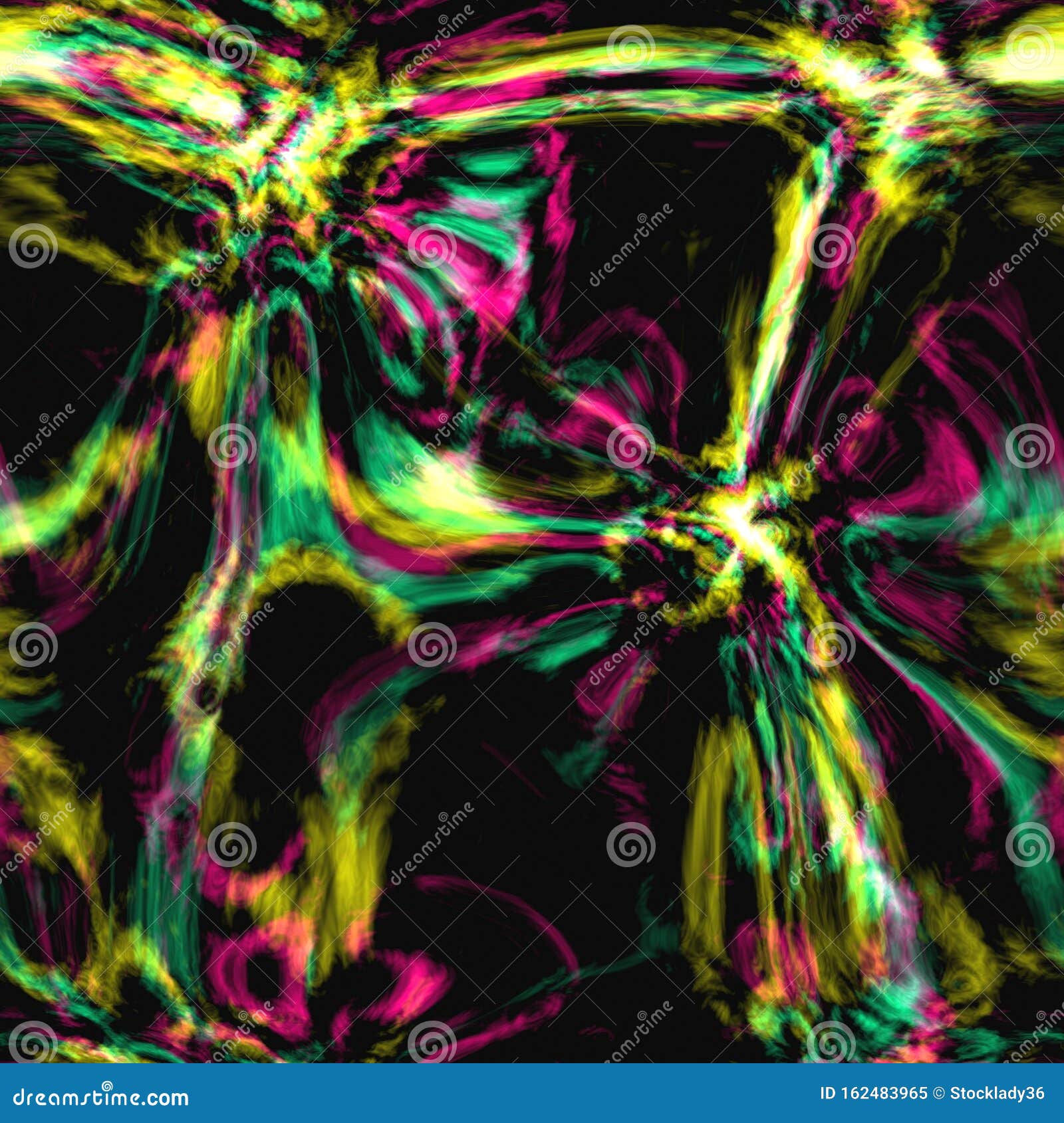 Artwork of Light Diffraction in Glass Stock Illustration - Illustration ...