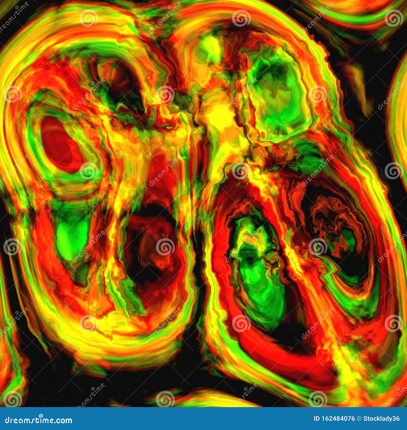 Artwork of Light Diffraction in Glass Stock Illustration - Illustration ...