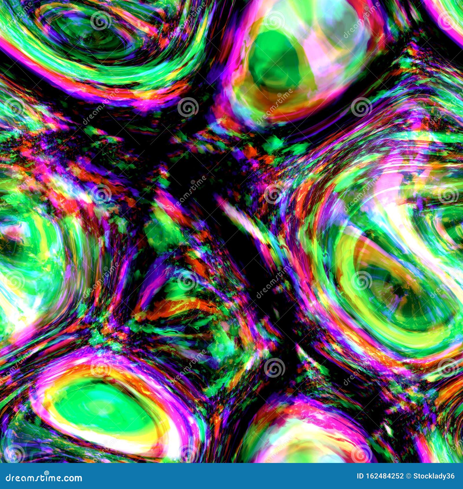 Artwork Of Light Diffraction In Glass Royalty-Free Stock Image ...