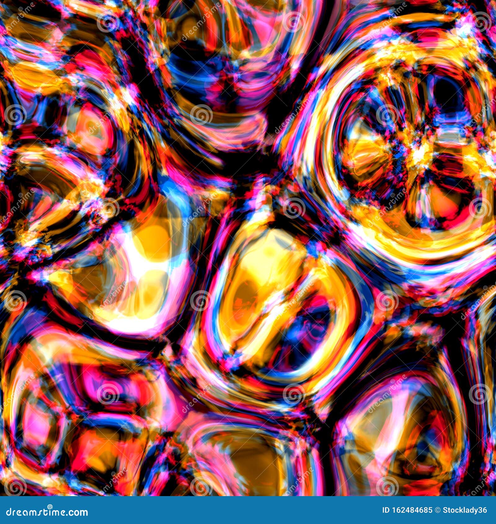 Artwork Of Light Diffraction In Glass Royalty-Free Stock Photography ...