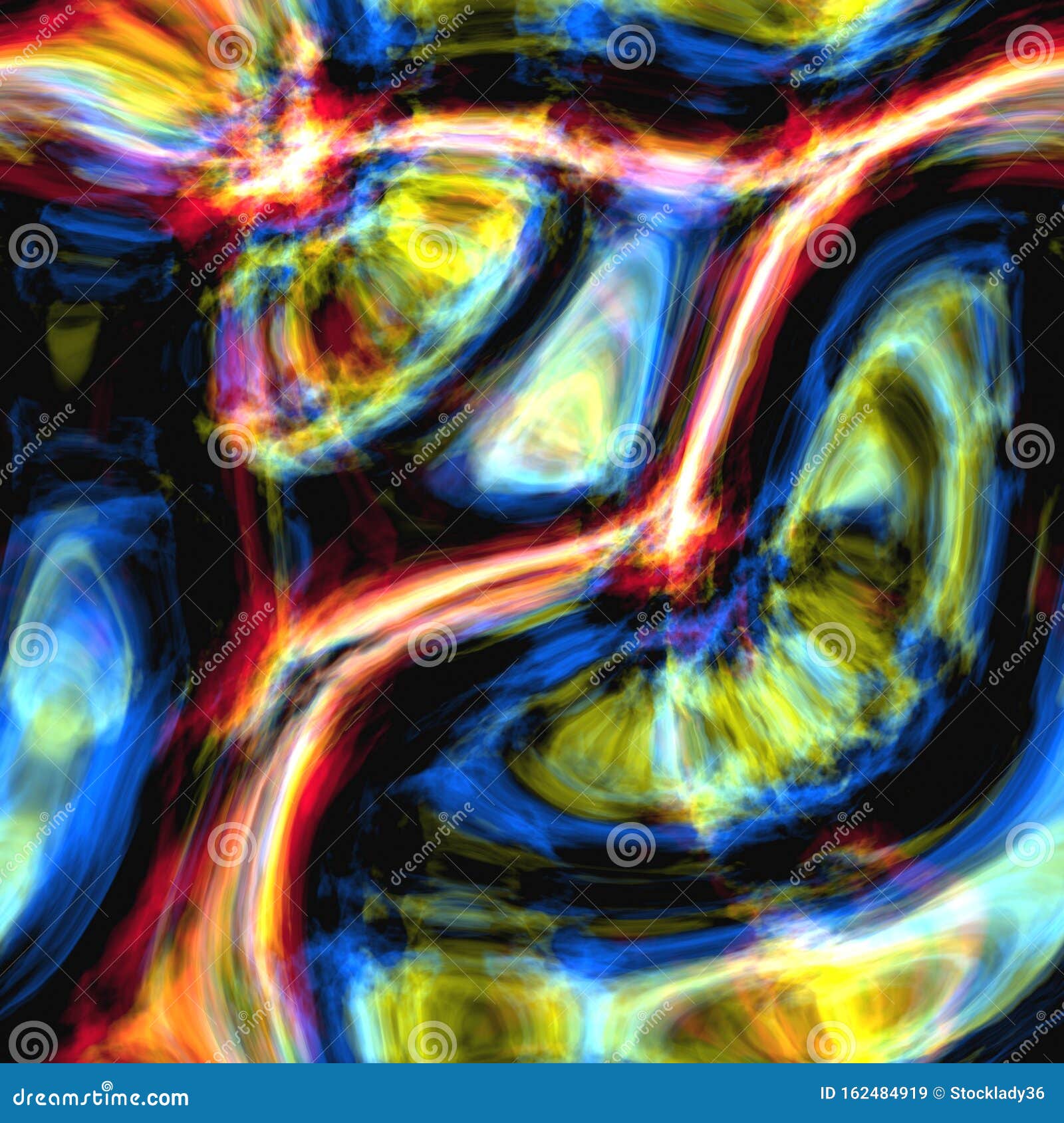 Artwork Of Light Diffraction In Glass Royalty-Free Stock Photography ...