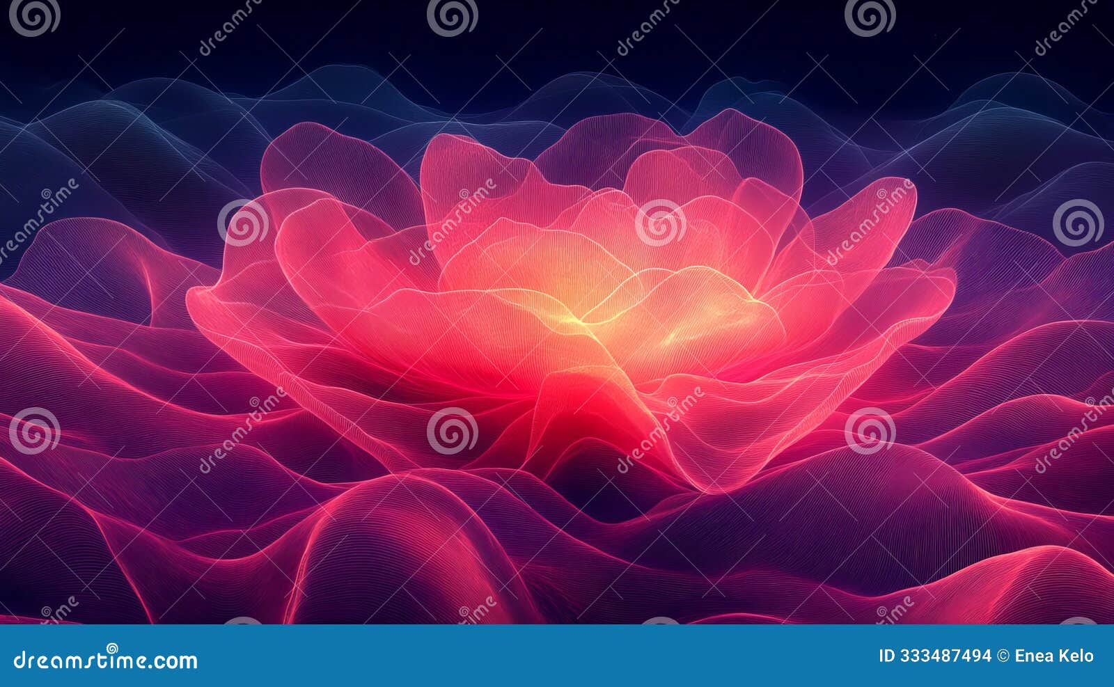 Symmetry in Color: a Minimalist Touch Stock Illustration - Illustration ...