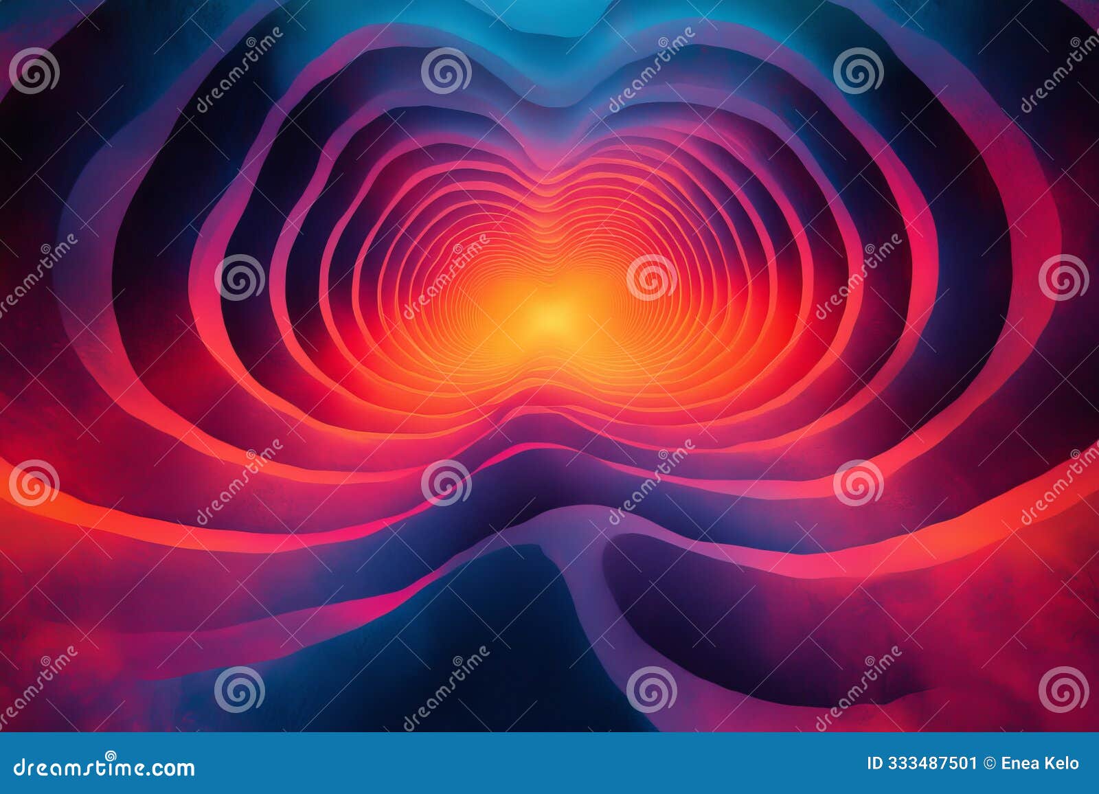 Symmetry in Color: a Minimalist Touch Stock Illustration - Illustration ...