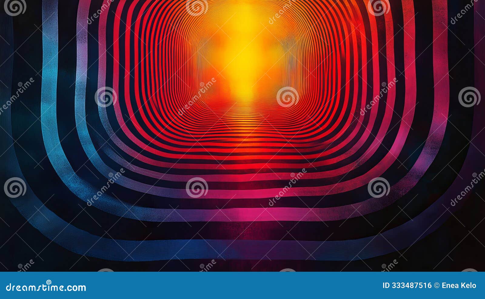 Symmetry in Color: a Minimalist Touch Stock Illustration - Illustration ...