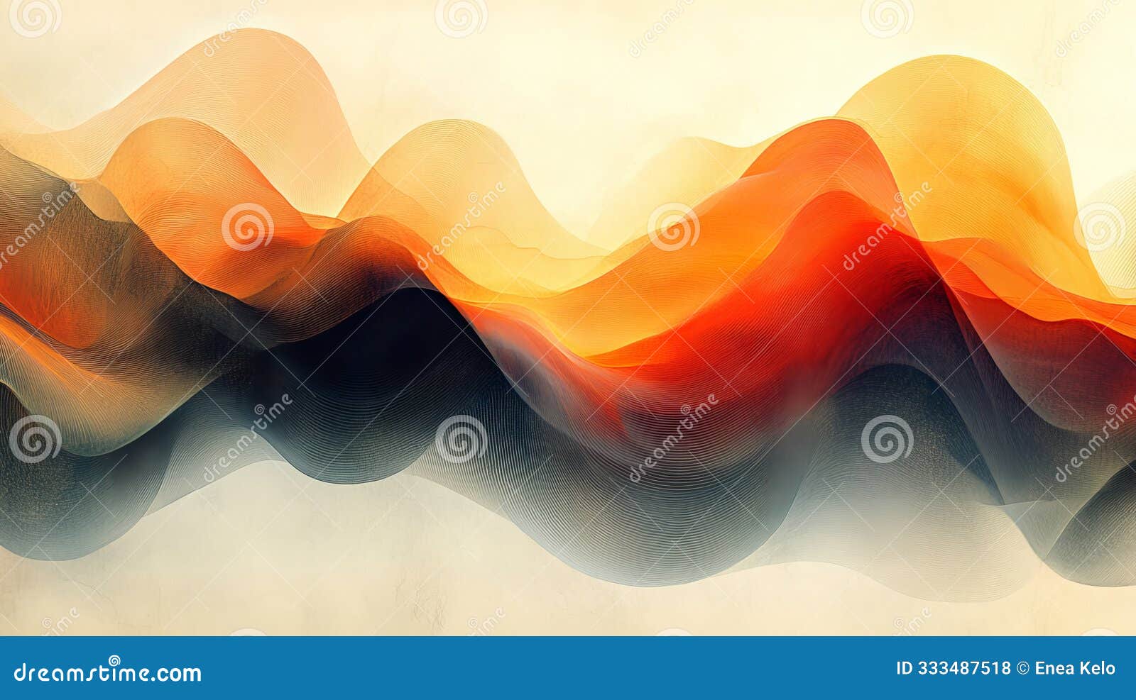 Symmetry in Color: a Minimalist Touch Stock Illustration - Illustration ...