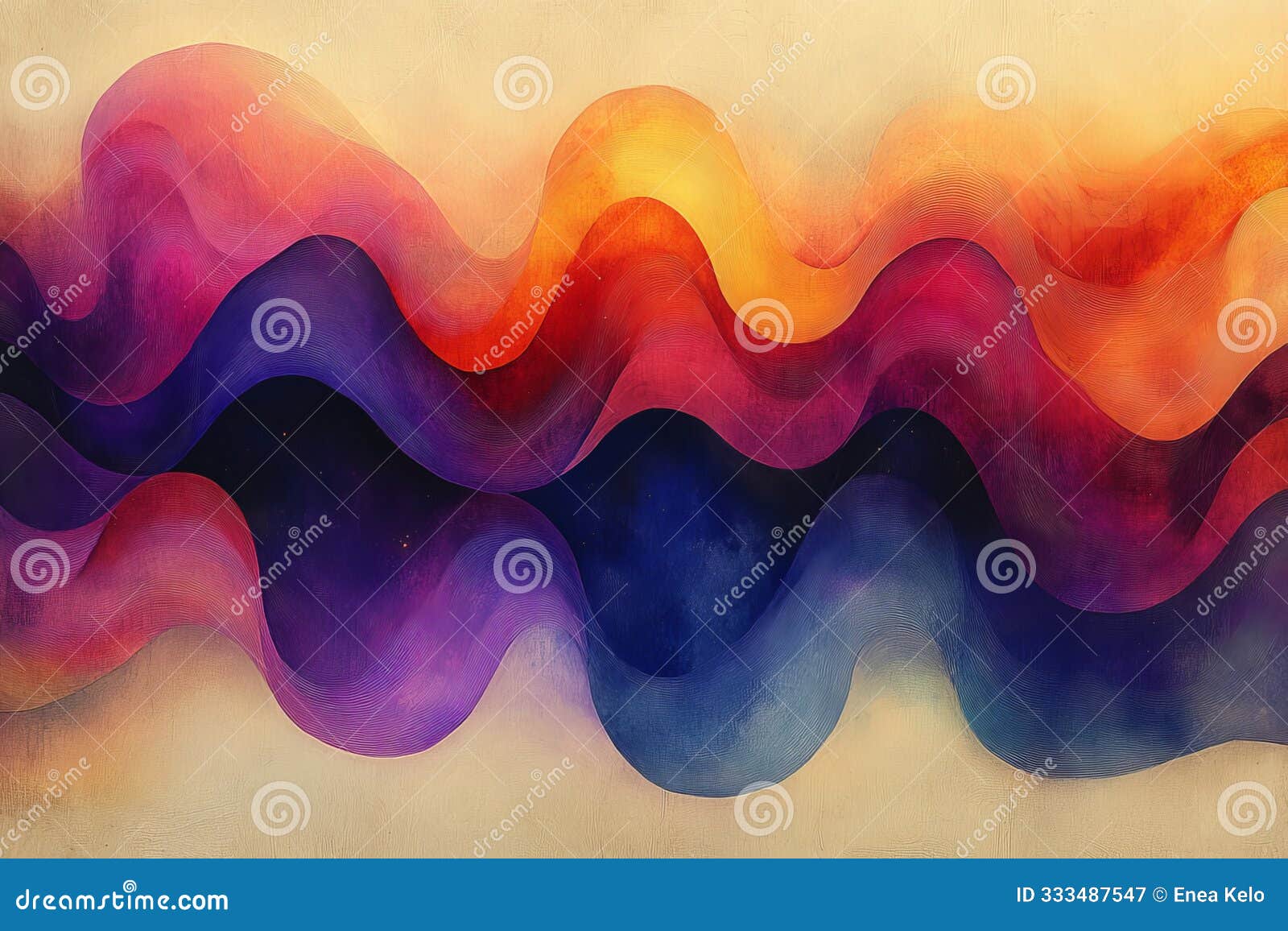 Symmetry in Color: a Minimalist Touch Stock Illustration - Illustration ...