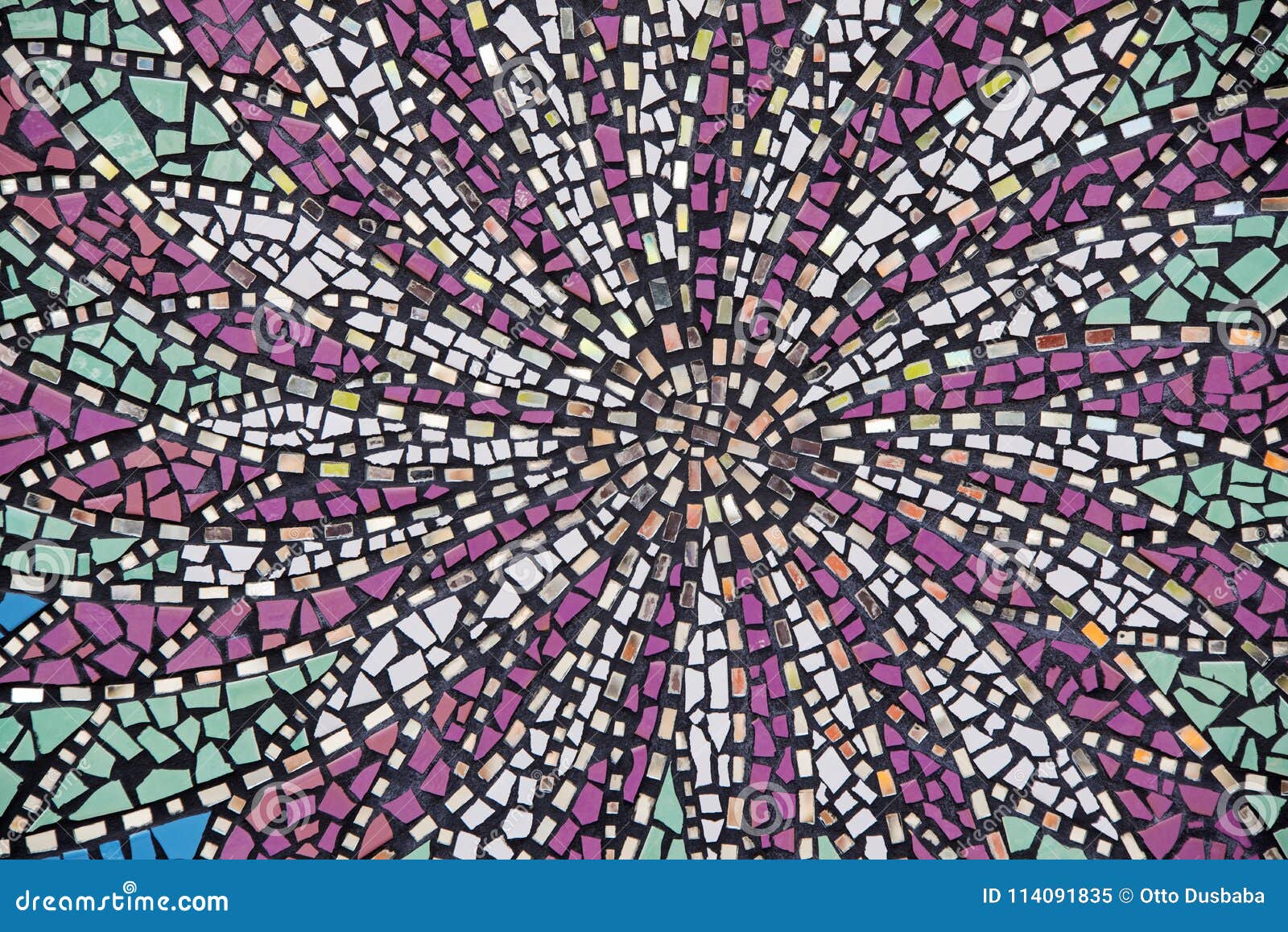 Artwork from Fragments of Ceramic Stock Image - Image of pattern ...