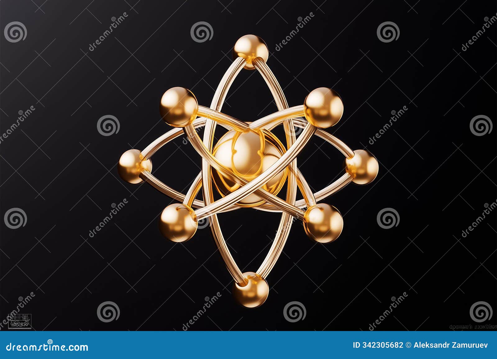 This Artwork Illustrates an Atomic Model with Electrons Elegantly ... This Artwork Illustrates an Atomic Model with Electrons Elegantly ...