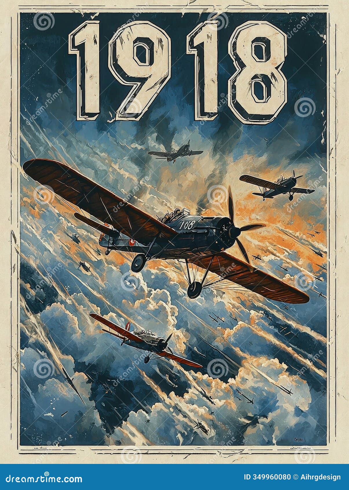 Vintage Since 1918, Born In 1918 Vintage Birthday Celebration Cartoon ...