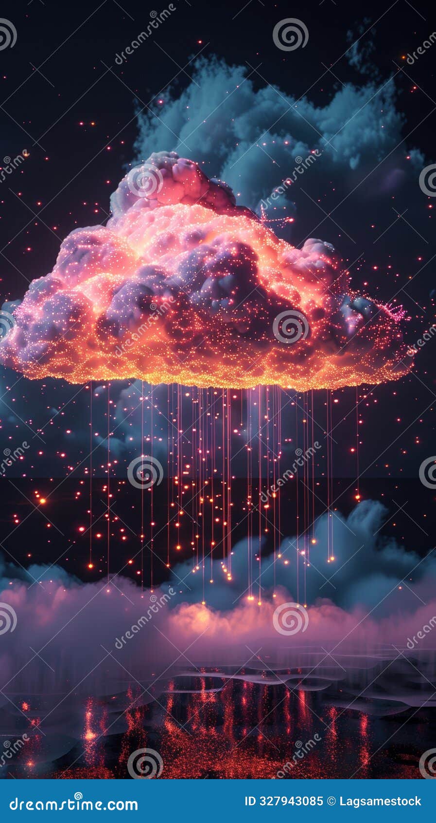 Artwork Inspired by the Cloud Based Nature of Online Document Storage ...