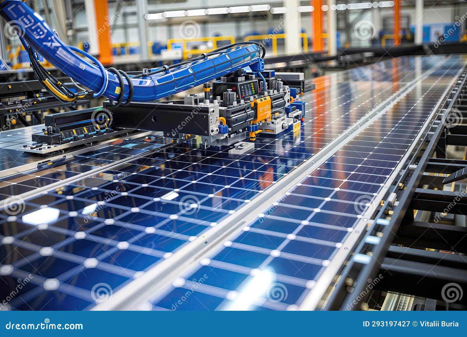 Manufacturing Evolution: Automated Solar Assembly, Generative Ai Stock ...