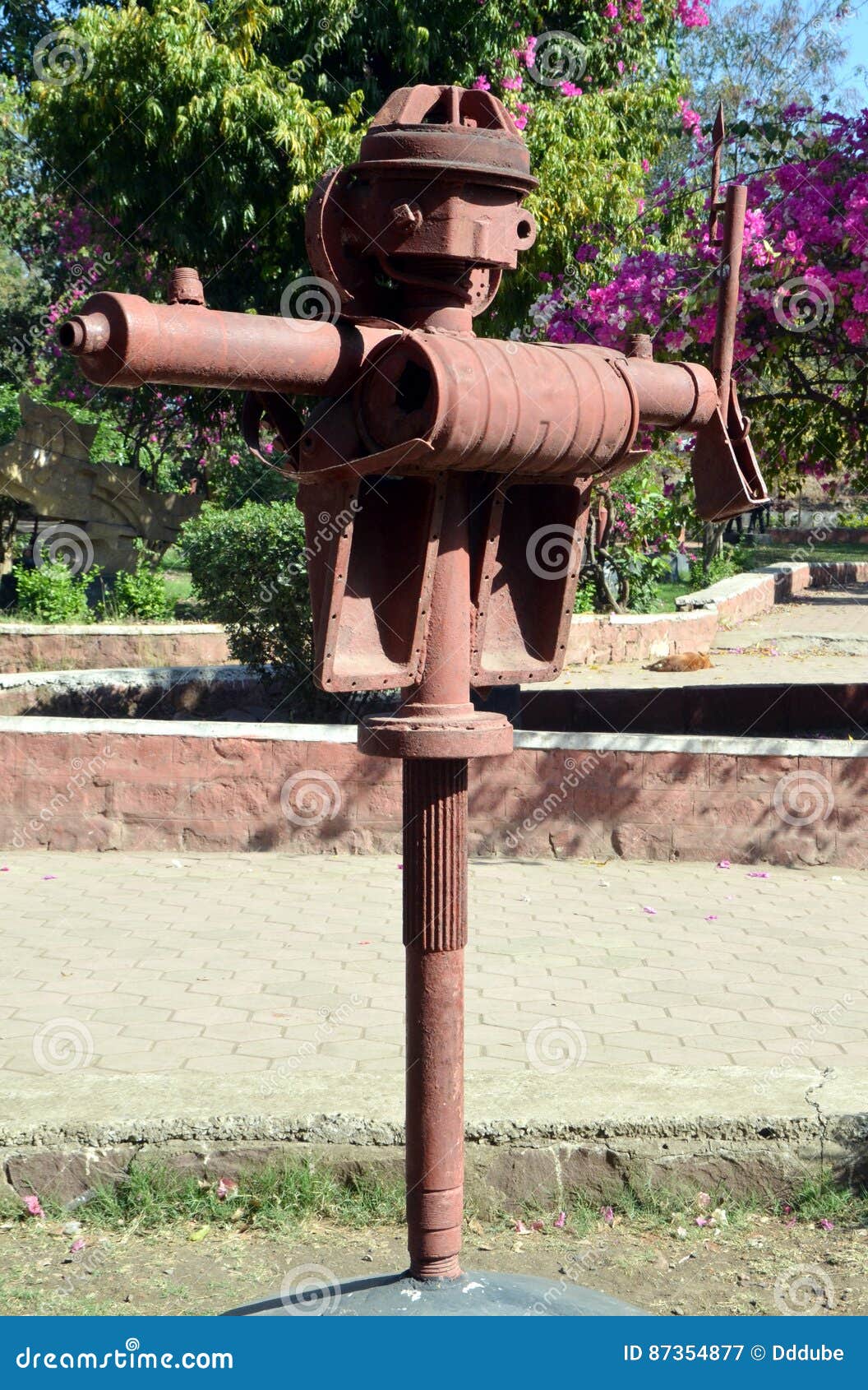 Artwork Made by Waste Iron Material Editorial Photography - Image of ...