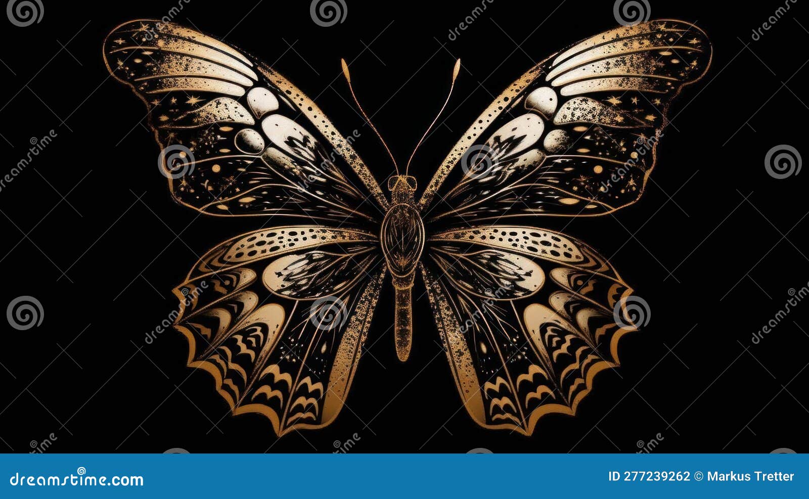 A Simple yet Elegant Depiction of a Butterfly Symbolizing ...