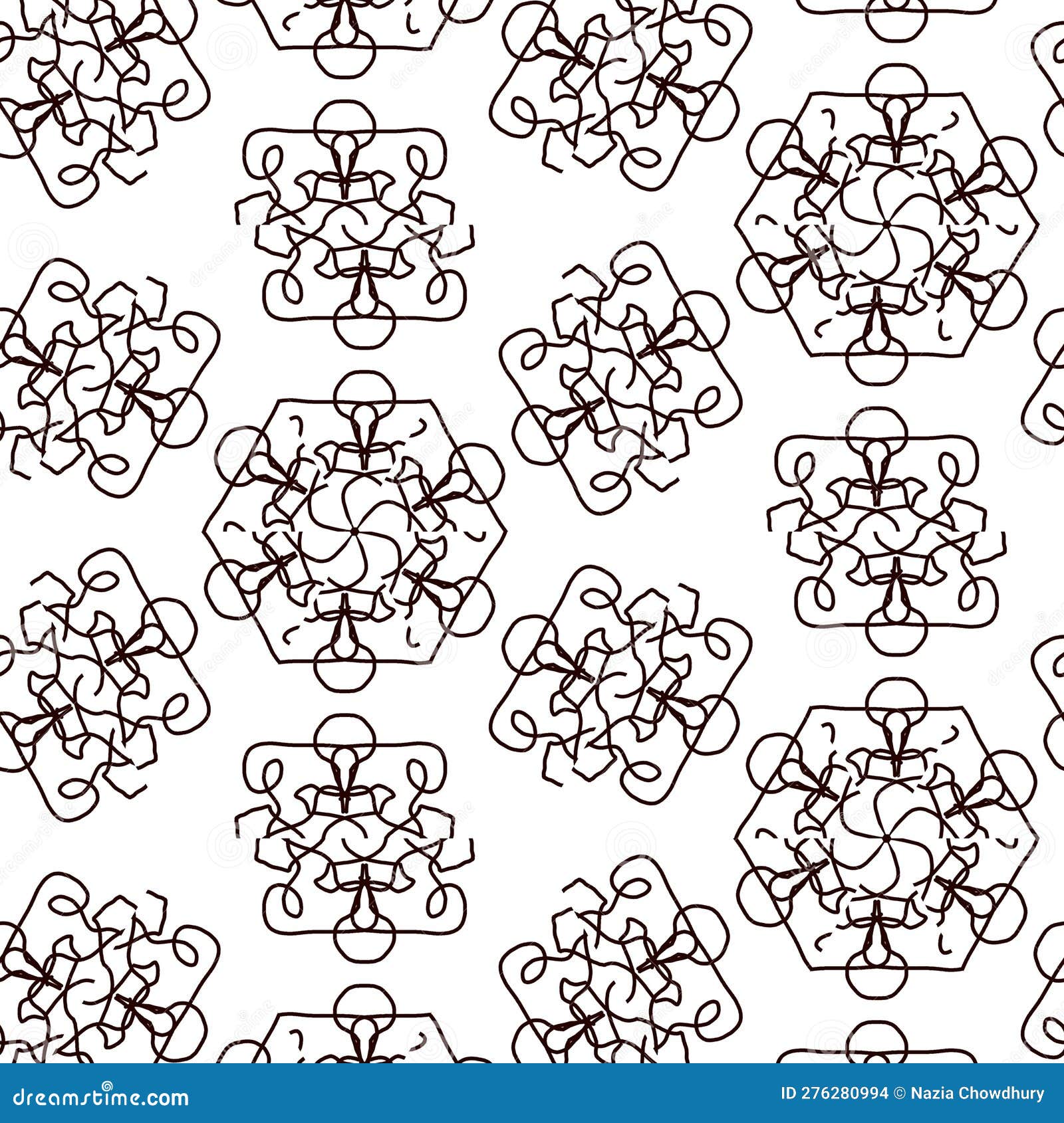 Artwork for Practicing Colour Fill Up. Doodle Work Sample for Learning ...