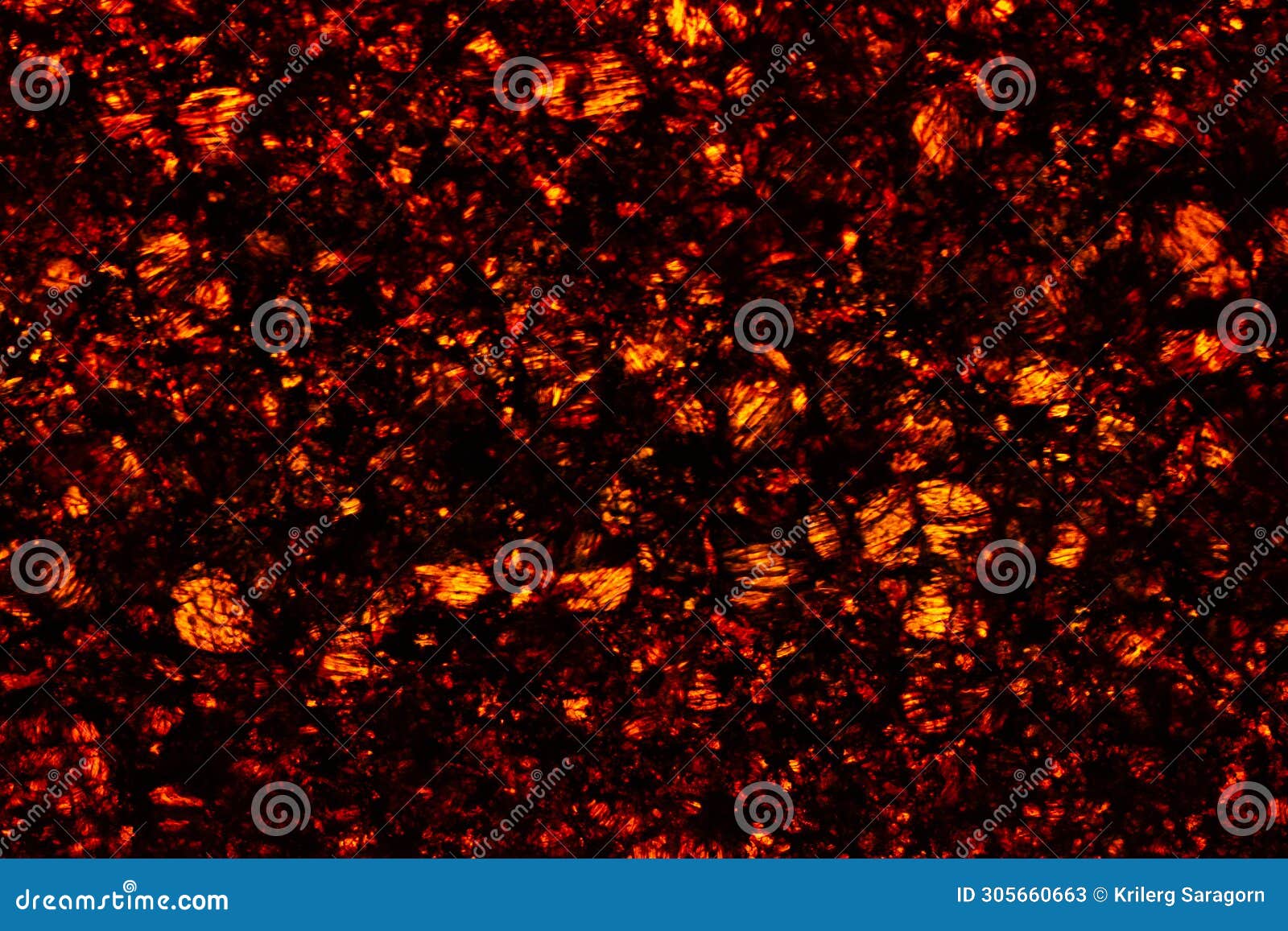 The Artwork Resembling Lava Pattern Has Fiery Red Hues. Stock Image ...
