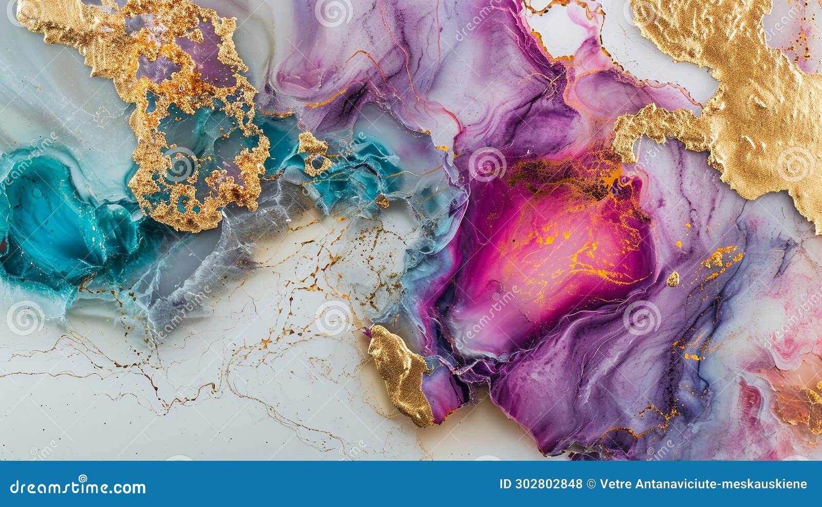 Artwork in the Style of Crystalline and Geological Forms Stock ...