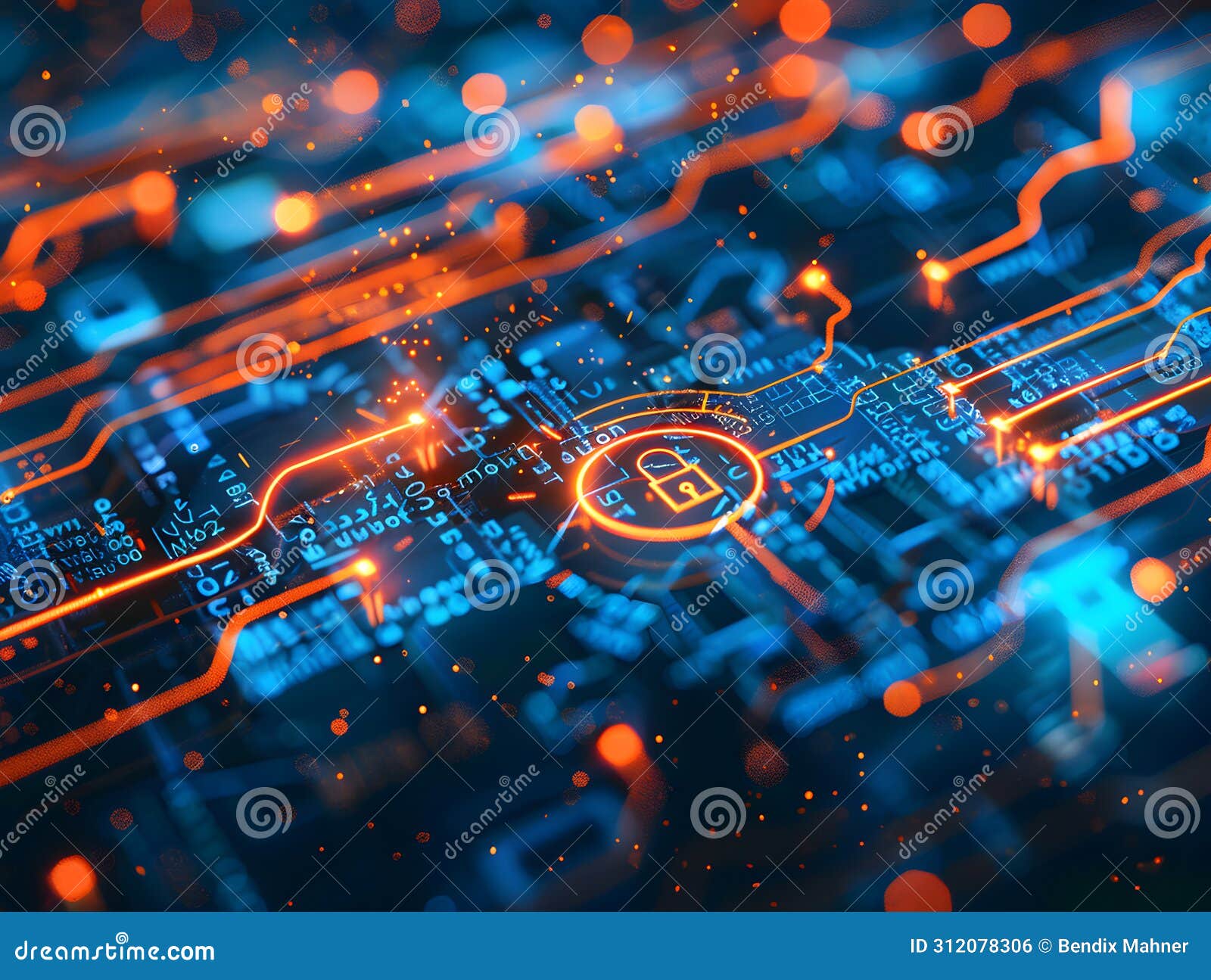 "the Enigmatic Symphony of Data Encryption: Abstract Key Dance" Stock ...