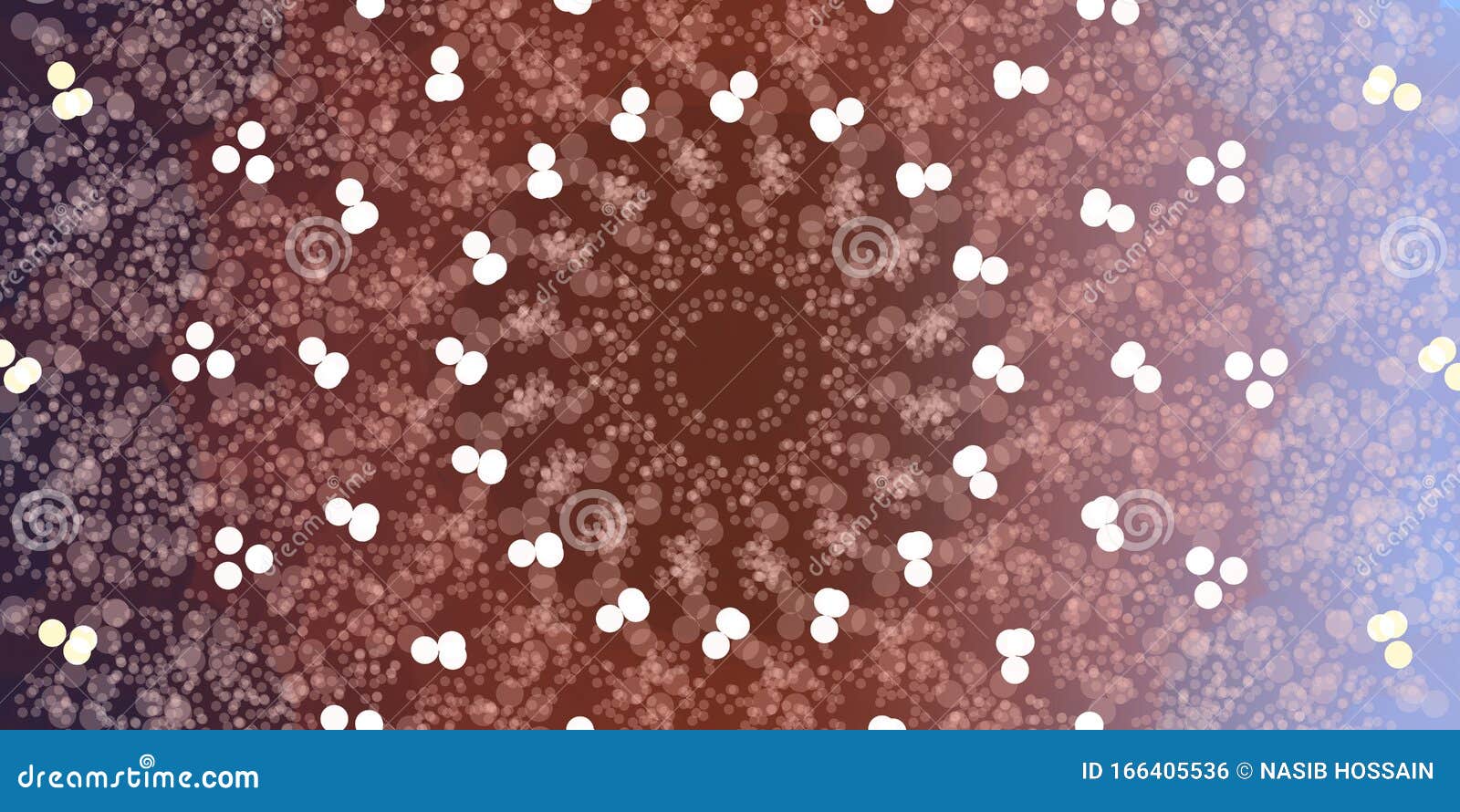 Artwork of White Dots on a Colourful Textures Background Stock ...