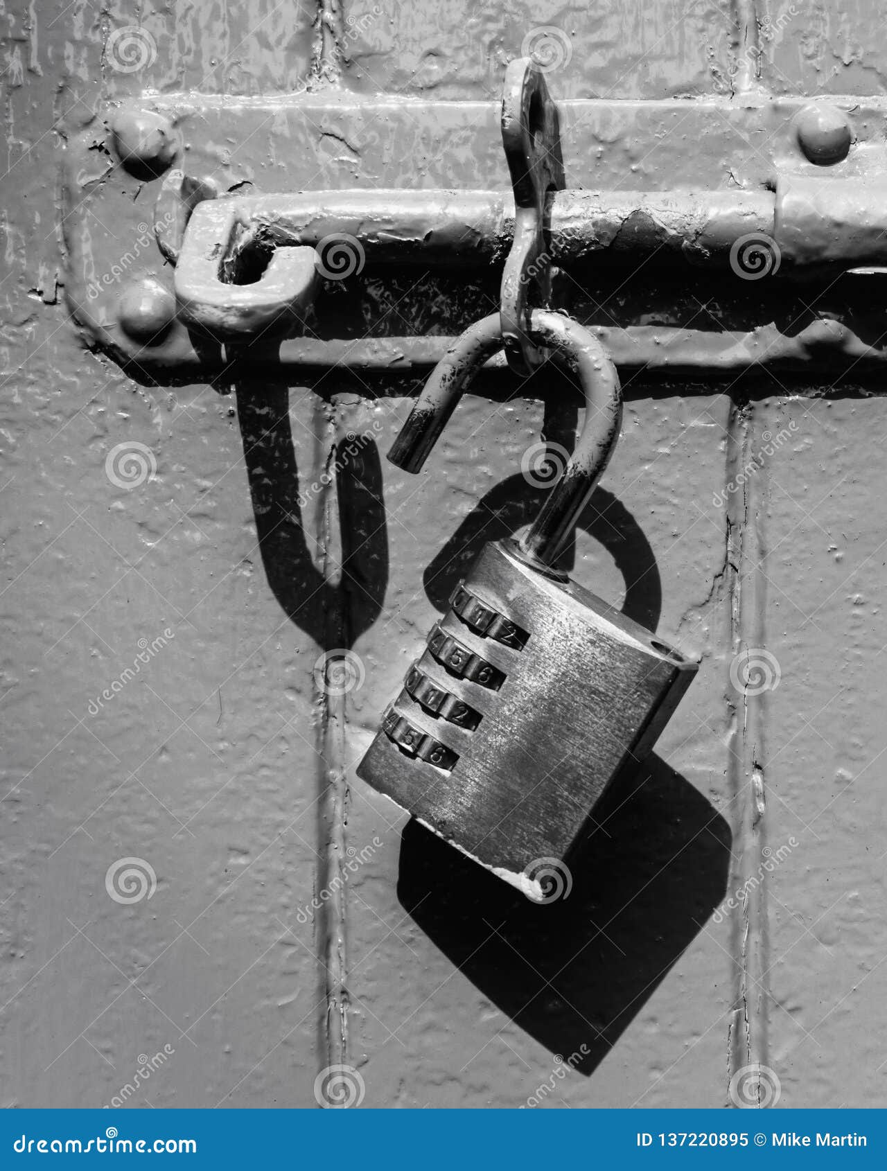 Padlock 1515 stock image. Image of corroded, padlock - 137220895