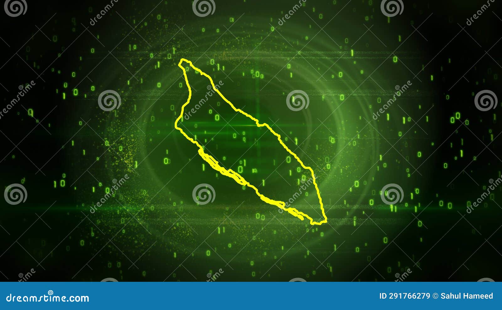 Aruba Map on Digital Background Stock Illustration - Illustration of ...