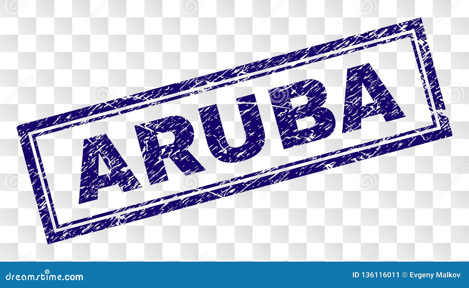 Grunge ARUBA Rectangle Stamp Stock Vector - Illustration of label ...