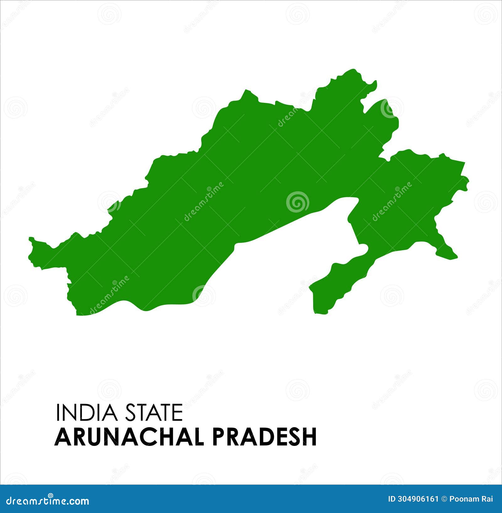 Arunachal Pradesh Map