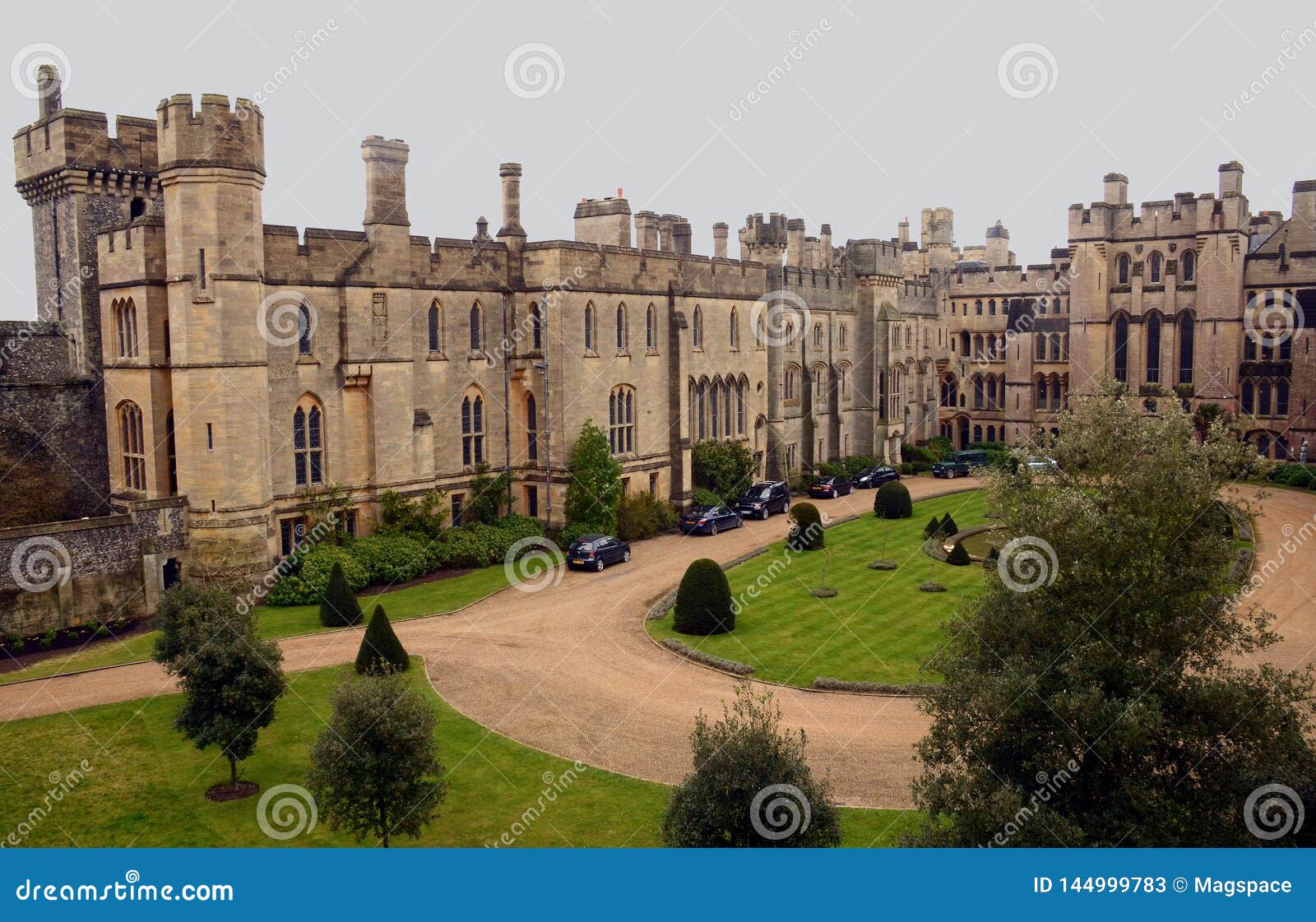 Arundel castle, England editorial stock photo. Image of monument ...
