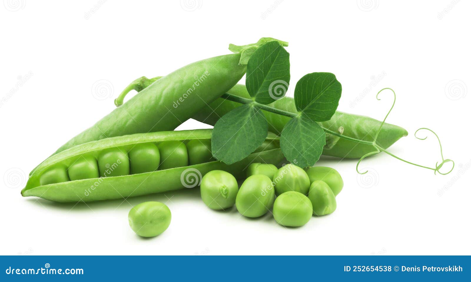 Arvejas Aisladas. Arvejas Verdes Y Granos De Guisantes Frescos Con ... Arvejas Aisladas. Arvejas Verdes Y Granos De Guisantes Frescos Con ...