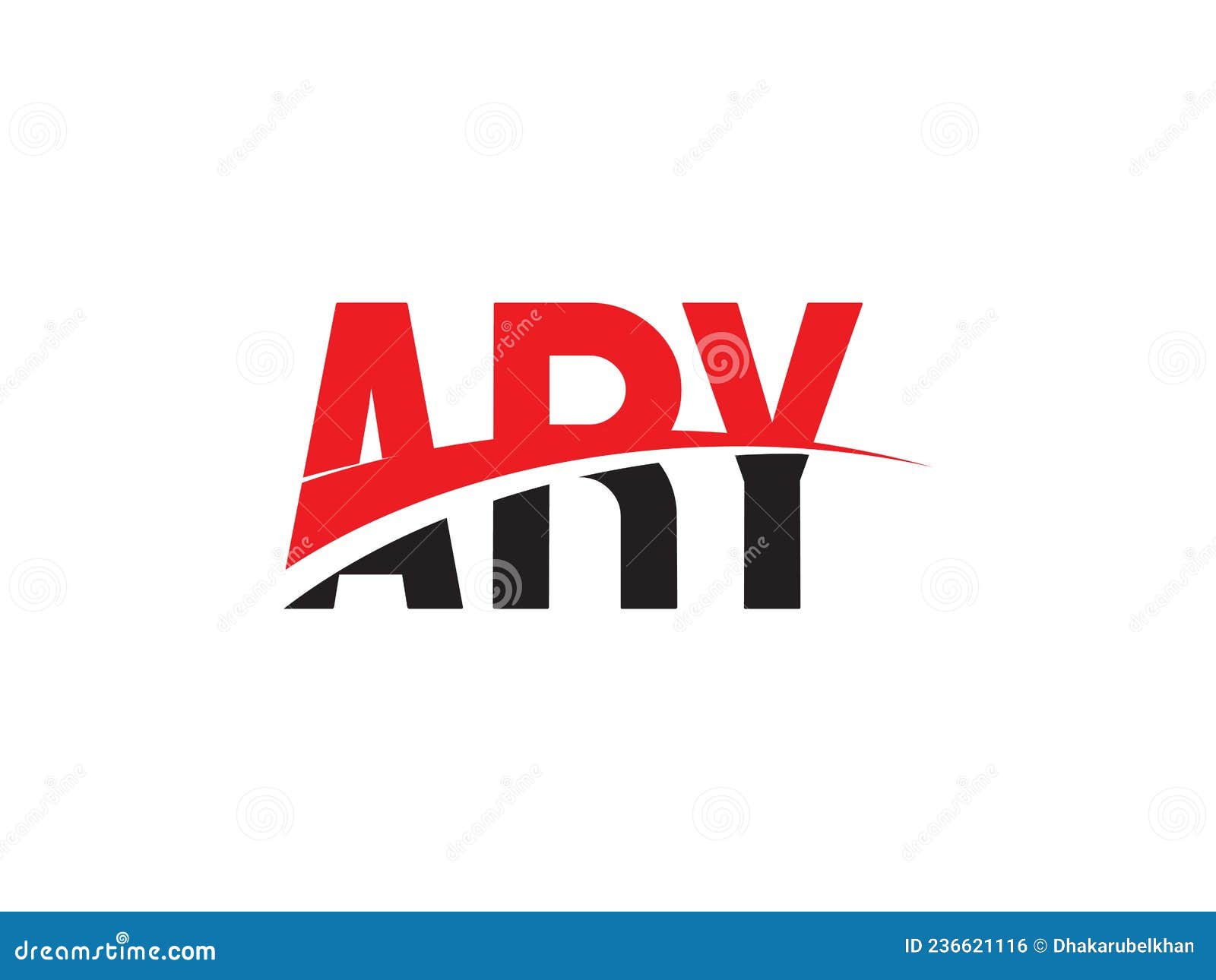 ARY Letter Initial Logo Design Vector Illustration Stock Vector ...