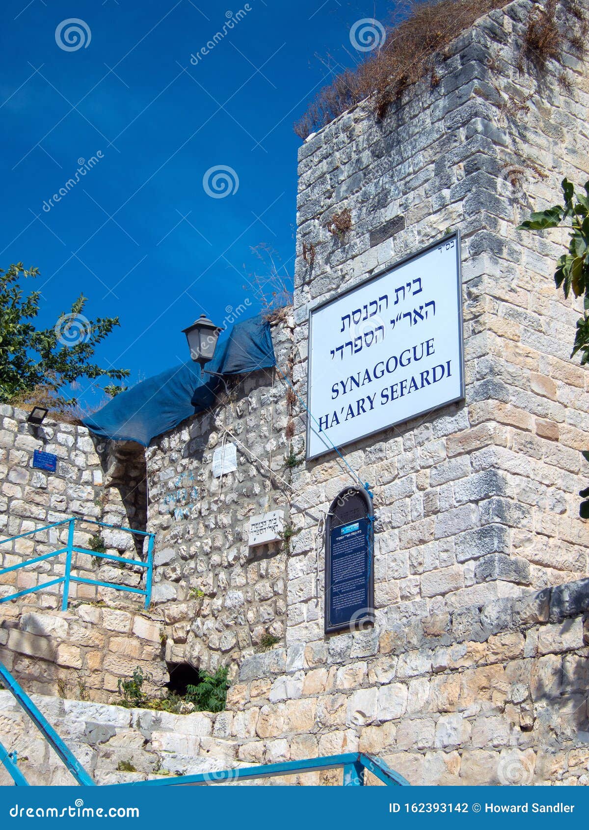 Ary Sephardic Synagogue, Sefad Editorial Photography - Image of ...