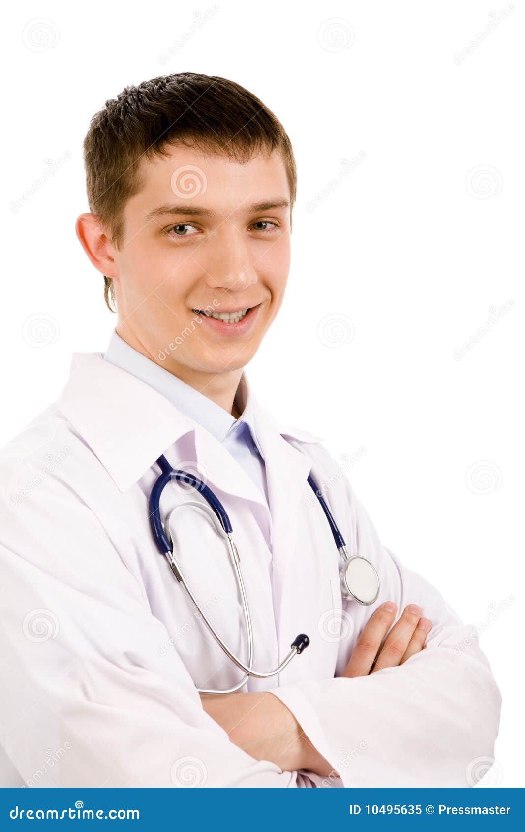 Arzt stockbild. Bild von stattlich, doktor, erfahrung - 10495635