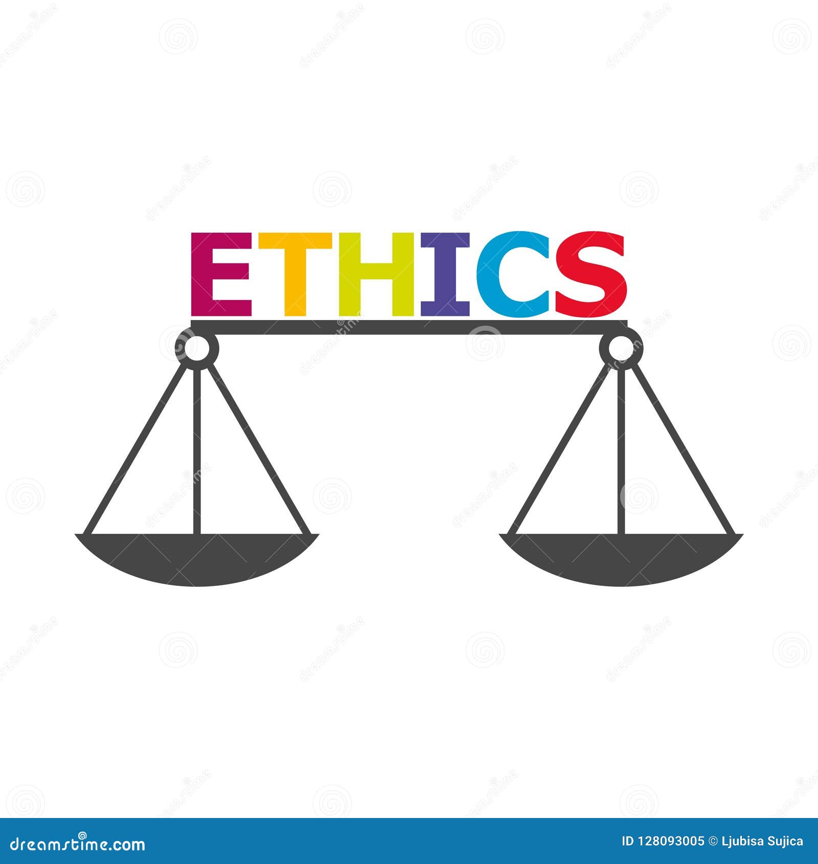 As éticas Exprimem, éticas Text, ícone Das éticas Ou Logotipo ...