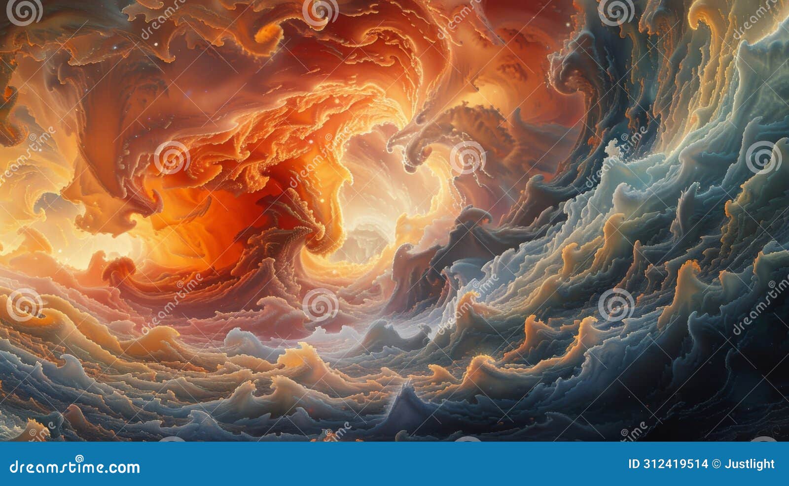 As the Clouds Rush by they Create Patterns and Shapes that Seem To ...