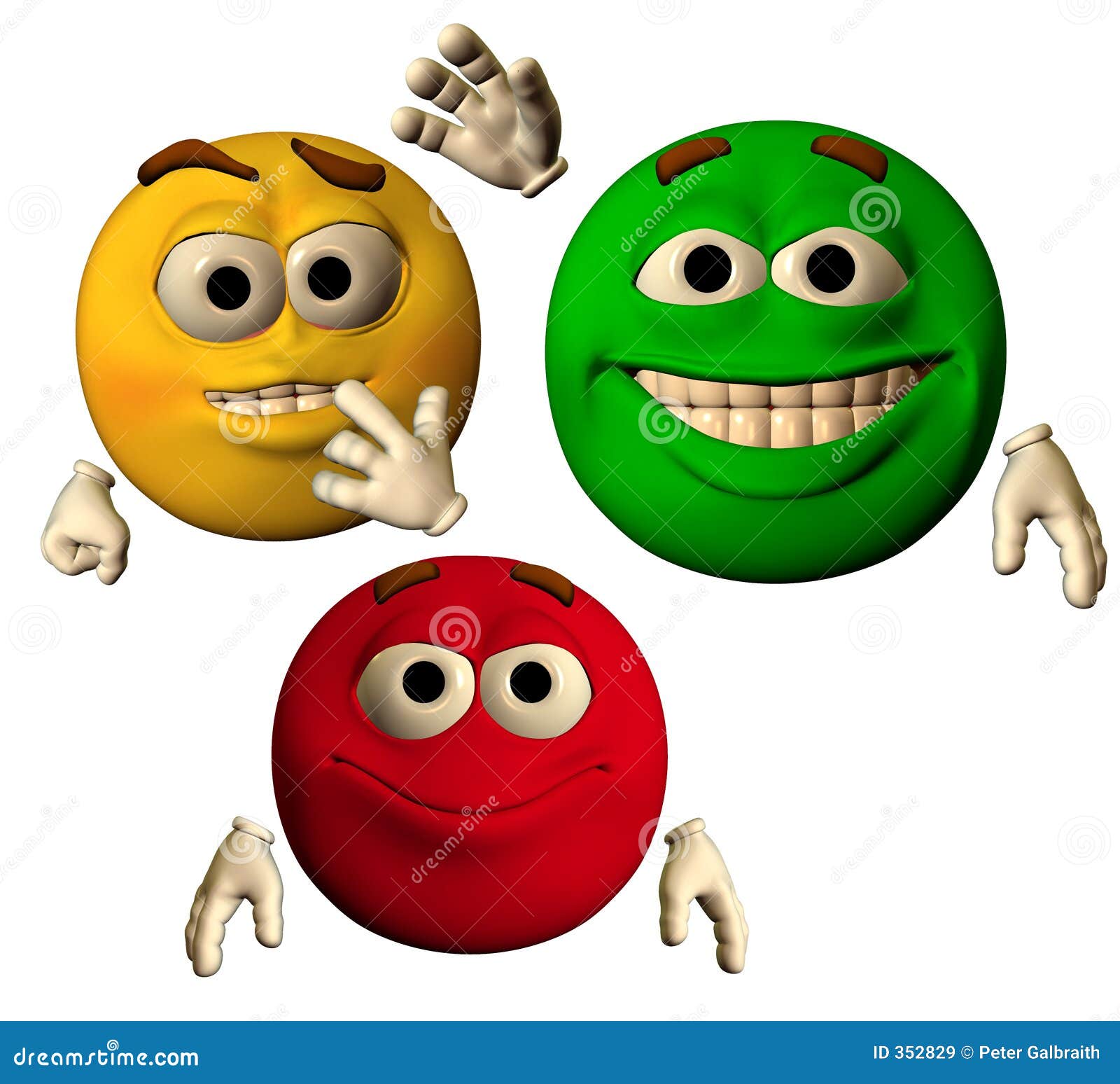 As cores da alegria ilustração stock. Ilustração de olhos - 352829