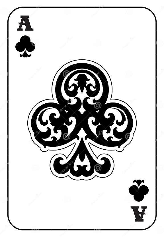 As de trèfle illustration de vecteur. Illustration du nouveau - 97457305