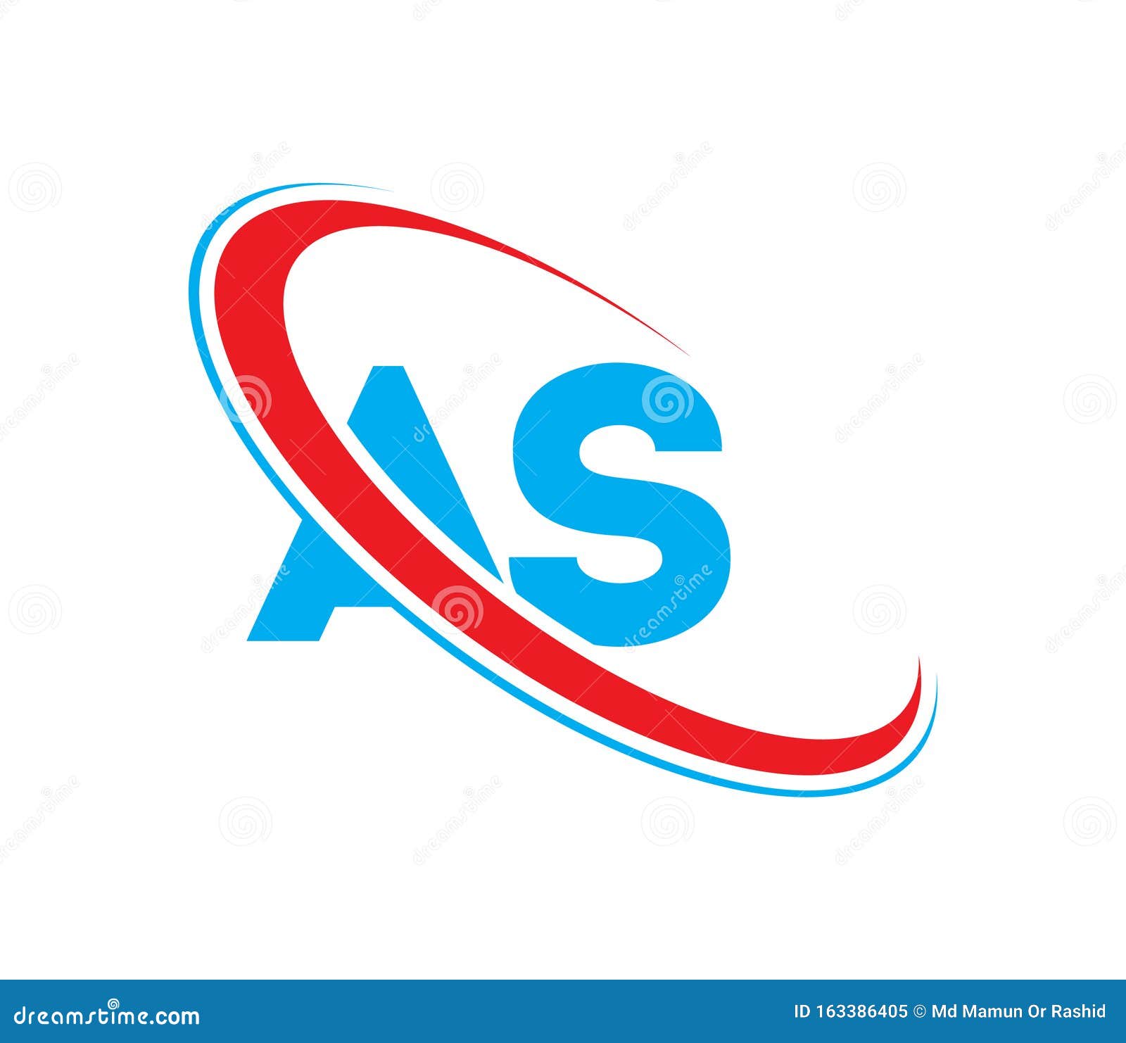 AS Letter Logo Design, AS Letter, AS Logo. AS Initial Letter Logo ...