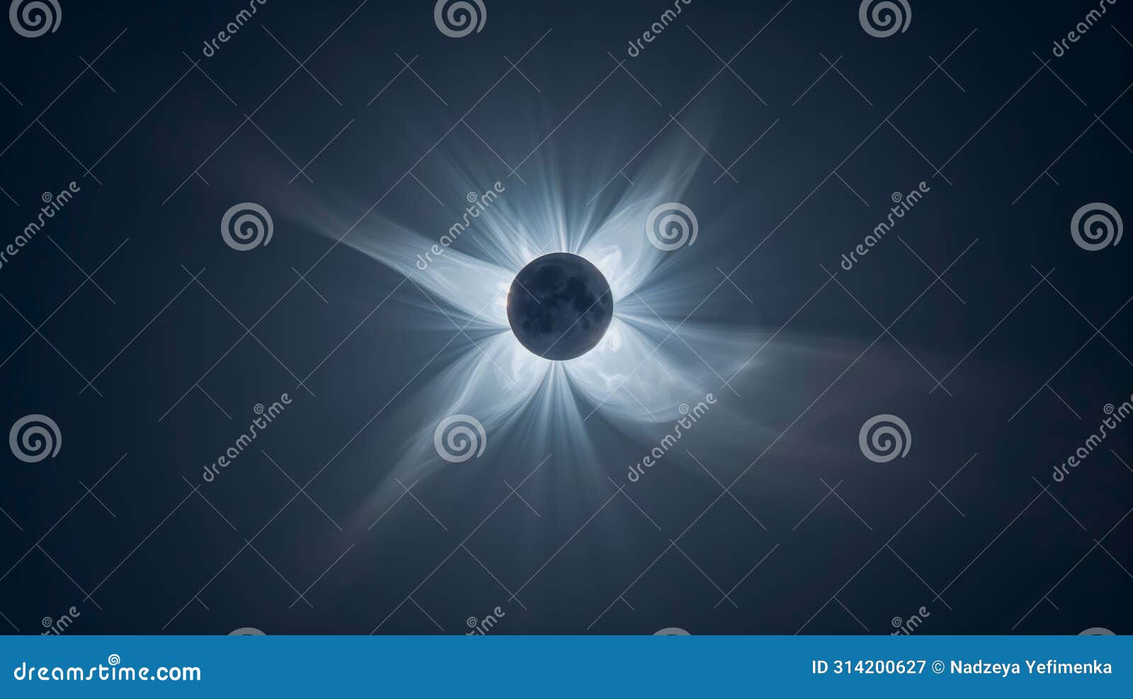 Solar Eclipse Blue Light Sun Solar Flares Astronomy Sky Watching Dark ...