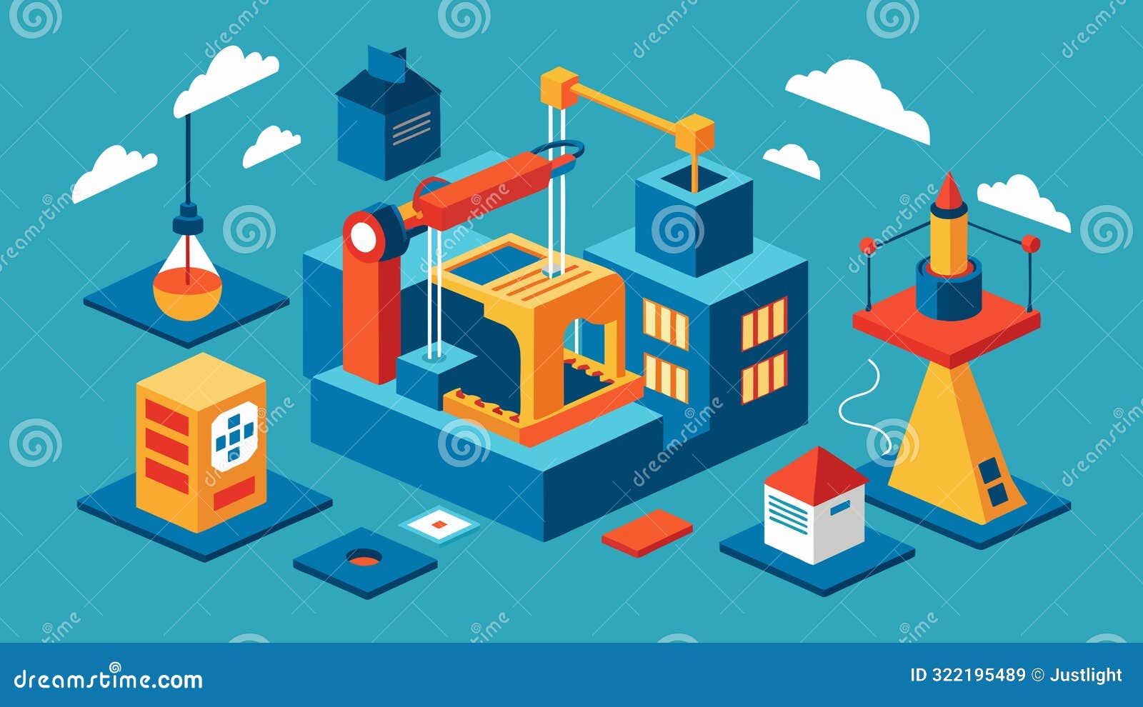 As the Printer Nears Completion it Leaves Behind a Trail of Progress ...