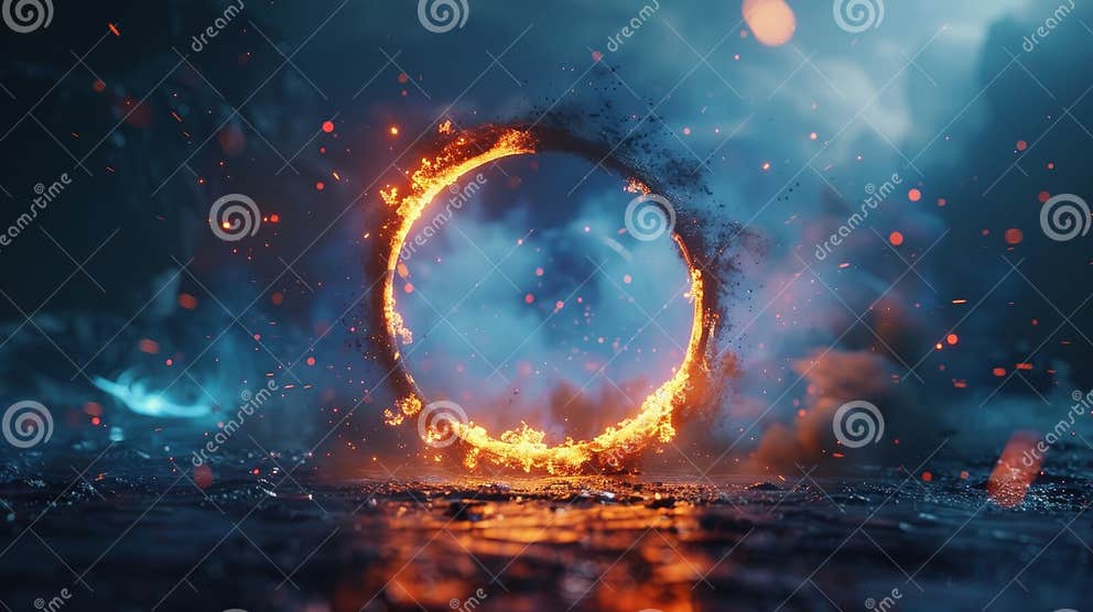 As the Race Winds Down the Energy Levels of the Ring Gradually Decrease ...