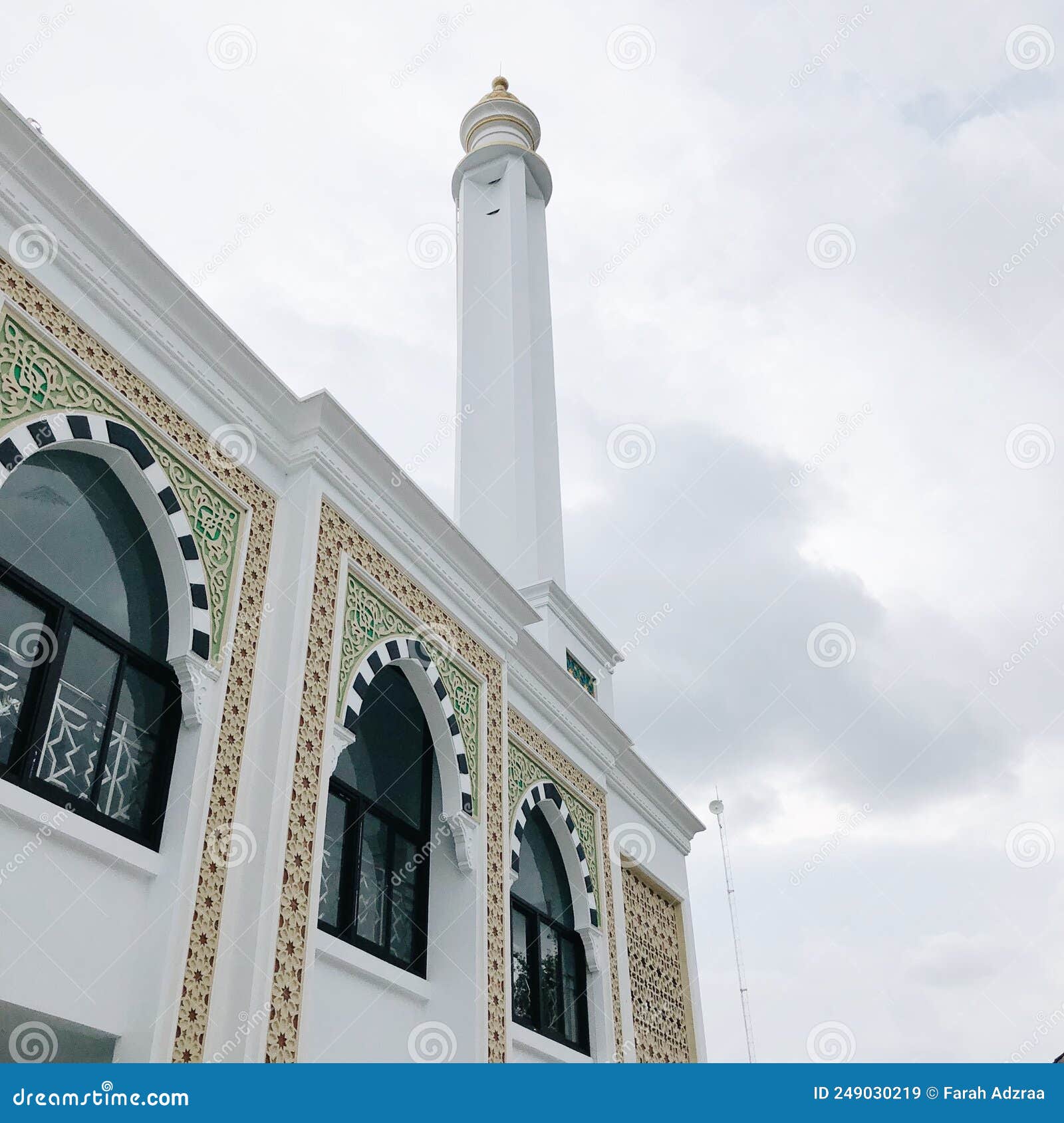 As-Salam Mosque stock image. Image of salam, mosque - 249030219