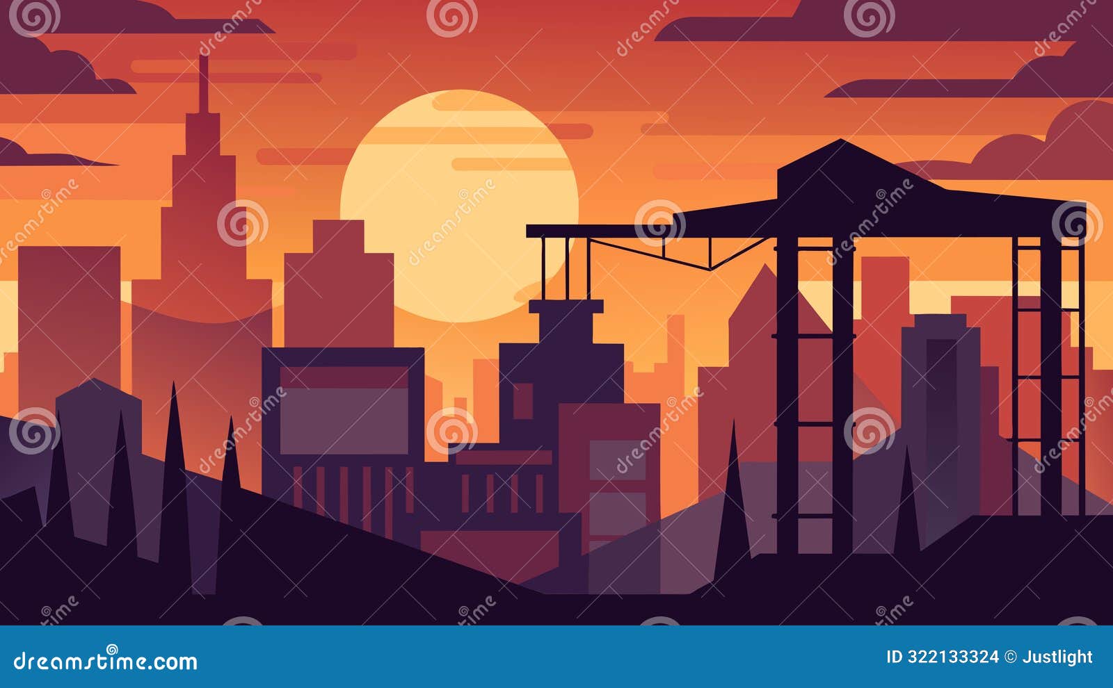 As The Sun Sets Shadows Grow Longer And Cast Dramatic Shapes Over The ...